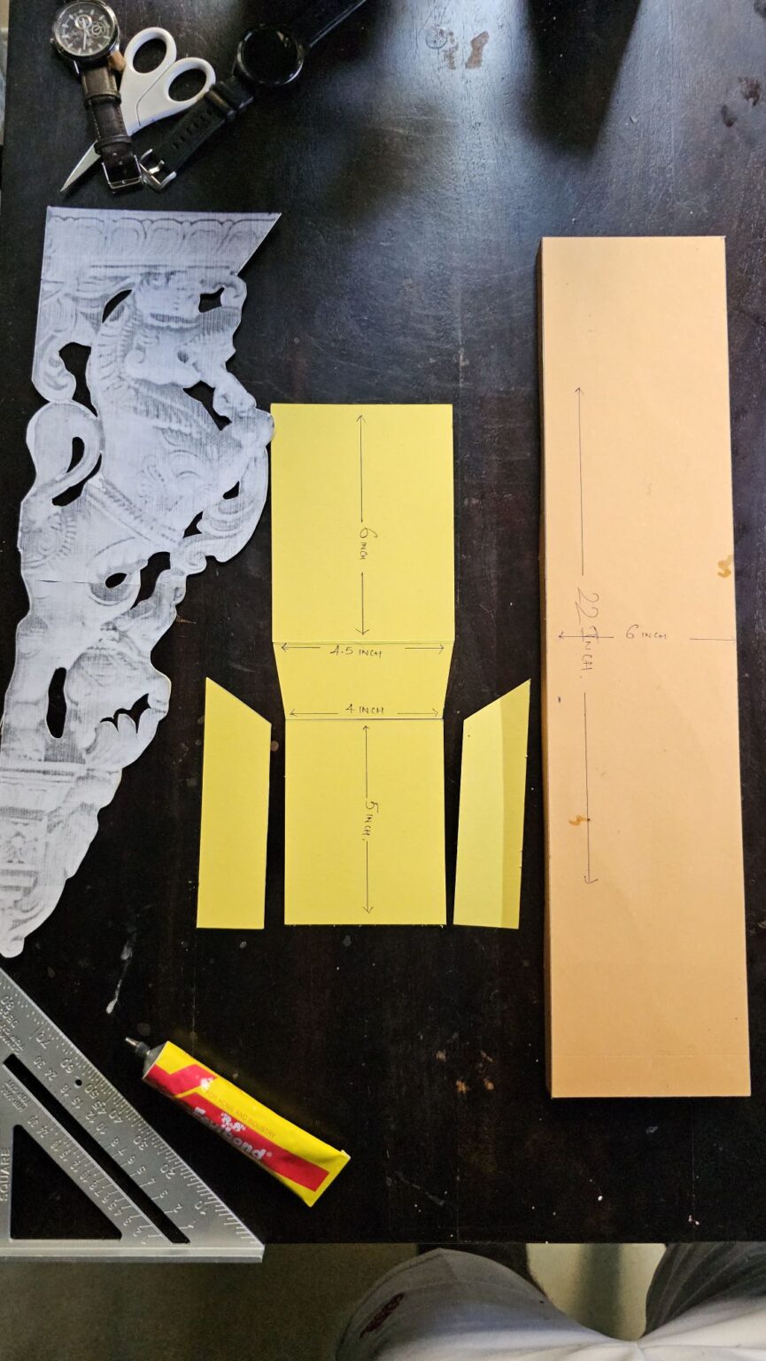 DIY Traditional Yali Bracket Wall Art – TheKraftco
